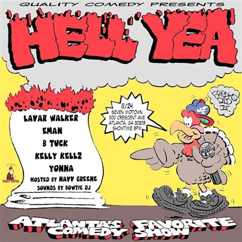 Hell Yea Comedy Show Tickets Mon Nov 24 2025 At 900 Pm Eventbrite