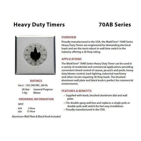 Hearth Product Controls Outdoor Rated 12 Hour Timer For Tempest Torch Authenteak