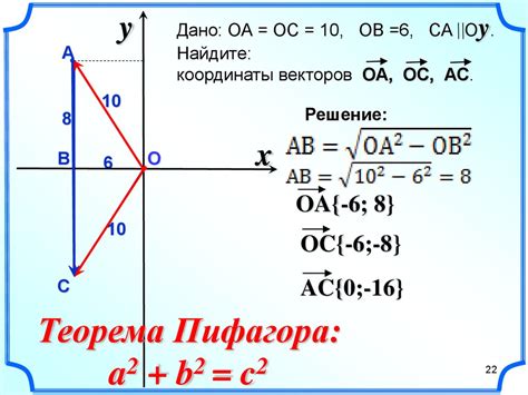 Координаты вектора презентация онлайн