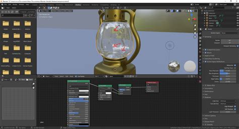 Weird Glass Material Bug On Blender Rblenderhelp