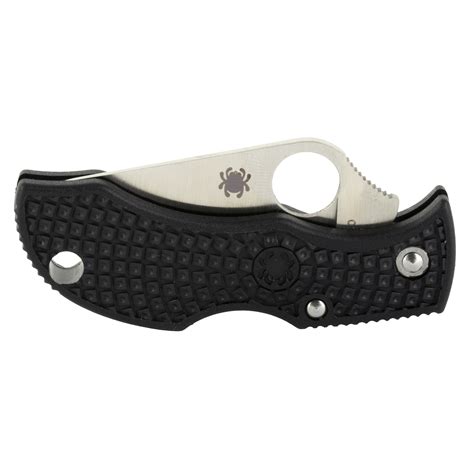 South Paw Draw® Spyderco® Manbug® Frn Black