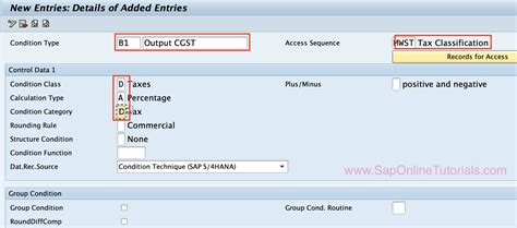 How To Create Condition Types In SAP S Hana SAP GST