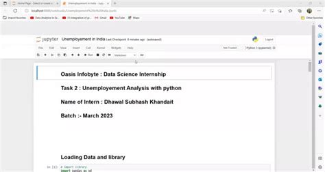 Dhawal Khandait On Linkedin Task2 Oasisinfobyte Internship Datascience Share March2023