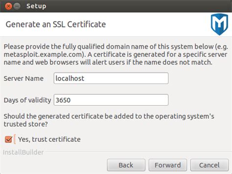 Installing Metasploit Pro Metasploit Documentation