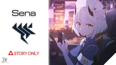 Blue Archiverelationship Sena Story Collection Youtube