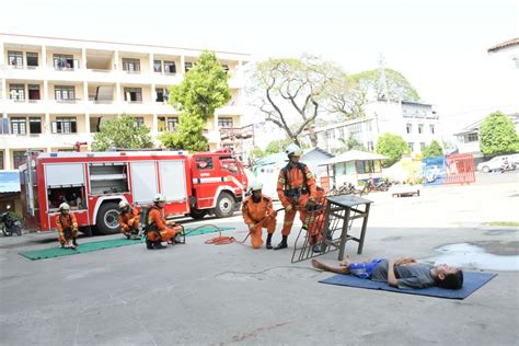 ၇၈ နှစ်မြောက် မြန်မာနိုင်ငံမီးသတ်တပ်ဖွဲ့နေ့အထိမ်းအမှတ် မီးငြှိမ်းသတ်ရေးနှင့် ရှာဖွေကယ်ဆယ်ရေးစွမ