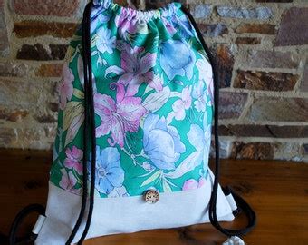 Floral Backpack Etsy