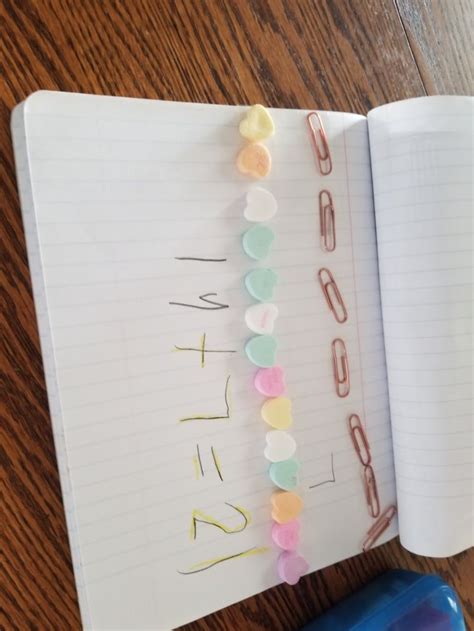 Counting With Objects Twice Then Use In Mathematical Sentence