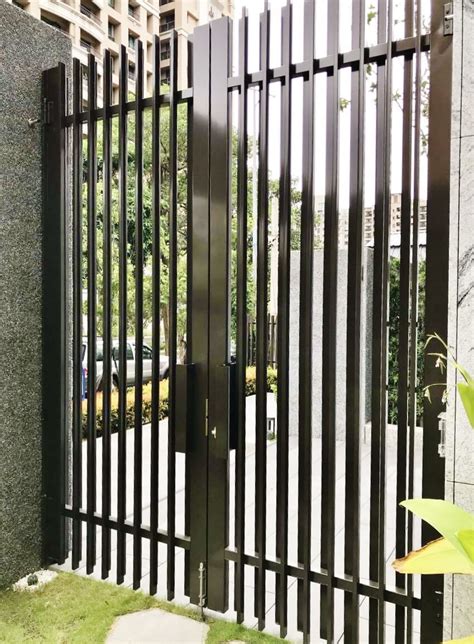 戶外格柵門如何選擇 社區安全又舒適 笠源不鏽鋼自動關門器