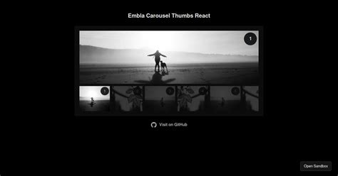 Embla Carousel Thumbs React Codesandbox