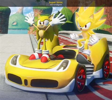 Super Sonic Mod For Sonic And All Stars Racing Transformed Sandasr T Mods
