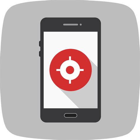 Gps Mobile Application Vector Icon 354445 Vector Art At Vecteezy