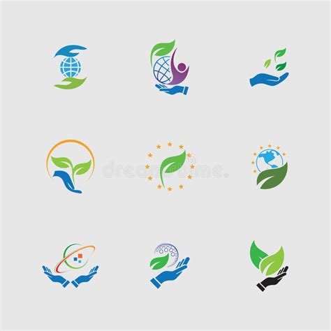 Earth Day Stock Vector Illustration Of Protection Style 255317478