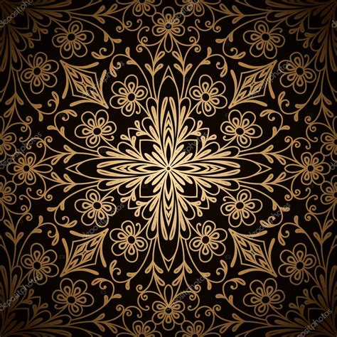 Gold Pattern Stock Vector By ©magenta10 38687287
