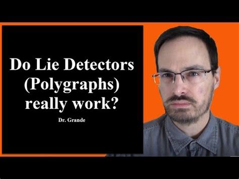 Do Lie Detectors Polygraphs Really Work YouTube