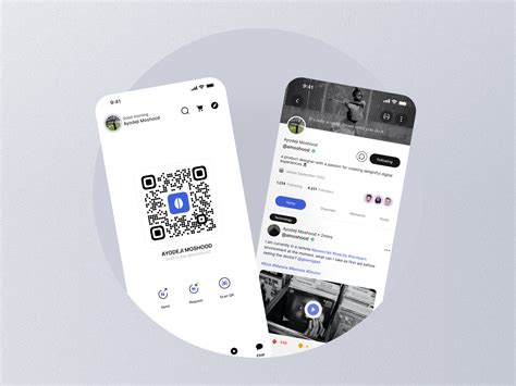 Slydo Mobile App Home And Profile Page Ui By Ayodeji Moshood On Dribbble