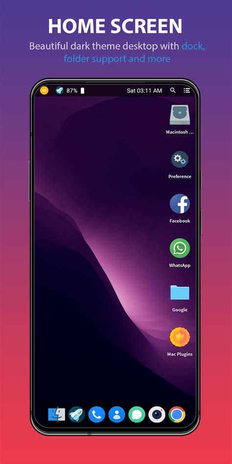 Android 용 Mac Launcher Mac Os Launcher 다운로드