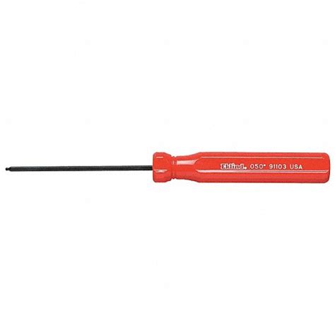 Eklind General Purpose Ball End Hex Screwdriver Tip Size 564 In Hex