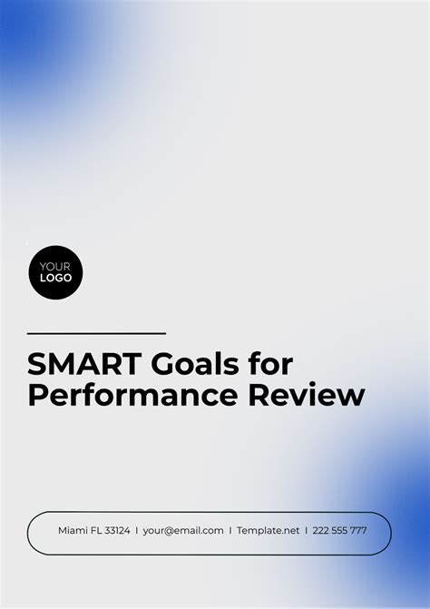 Smart Goals For Performance Review Examples At Douglas Hammond Blog