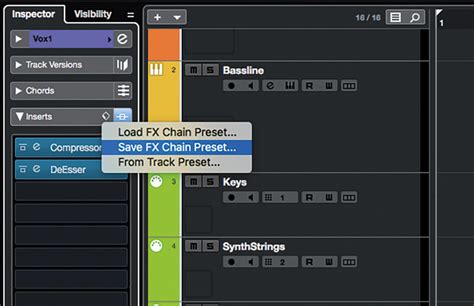Speed Up Your Workflow With Presets And Templates In Cubase