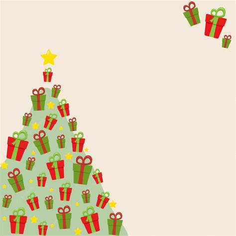 Premium Vector Presents Tree