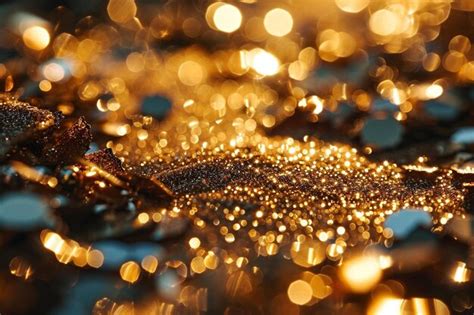 Premium Photo A Close Up Of A Bunch Of Shiny Objects