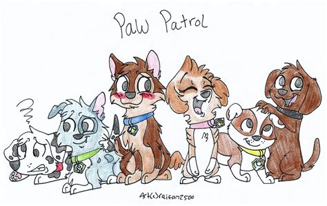 Paw Patrol By Thebestbadnewz On Deviantart