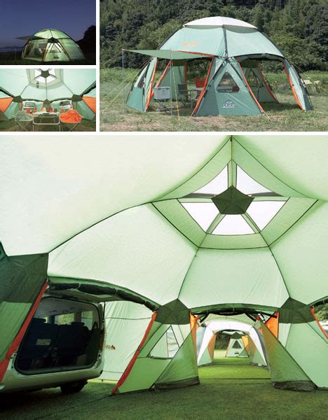 Tent Tenements Modular System Connects Multi Unit Tents Take This Prendere Questa