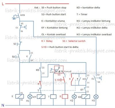 Auto Manual Selector Switch Wiring Diagram