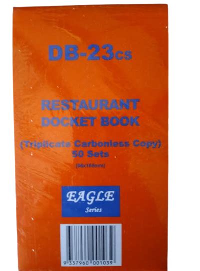 Docket Book 96x165mm Triplicate Carbonless Stylepac Australia