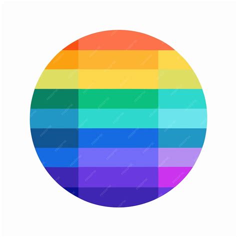 Cool Gradients Color Palette Template Premium Ai Generated Vector