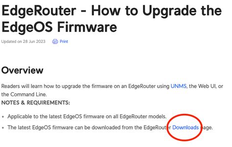Edgerouter Edgeos Downloads Page R Ubiquiti
