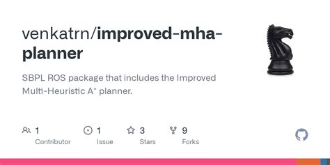 GitHub Venkatrn Improved Mha Planner SBPL ROS Package That Includes
