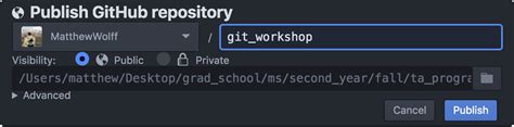 Creating A Github Repo From Atom