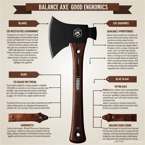 Infographic Ax Qualities Visualization Stable Diffusion Online