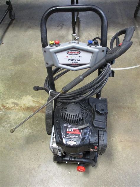Simpson Psi Pressure Washer Estatesales Org