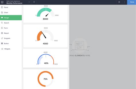 Configuring Gauge Element In Your Page In Zoho Creator Zoho Creator Help