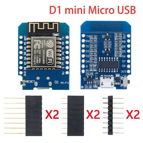 Esp8266 Esp 12 Esp 12f Ch340g Ch340 V2 Usb Wemos D1 Mini Pro V3 0 0 Development Board Nodemcu