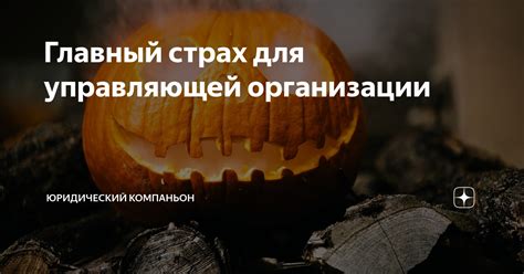 Главный страх для управляющей организации ЮРИДИЧЕСКИЙ КОМПАНЬОН Дзен