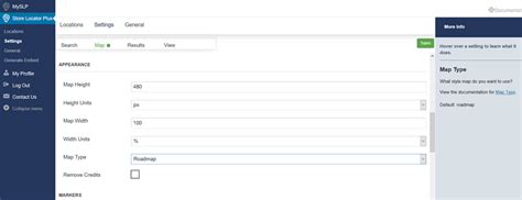 Map Settings For Store Locator Plus® Documentation