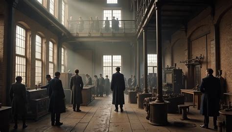 Free Victorian Factory Life Image Victorian Industrial Factory