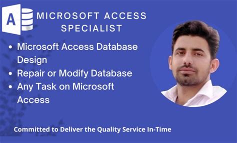 Design Microsoft Access Database Applications By Sohaibmushtaq10 Fiverr
