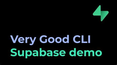 Build A Flutterdev App With Very Good Cli And Supabase Rsupabase