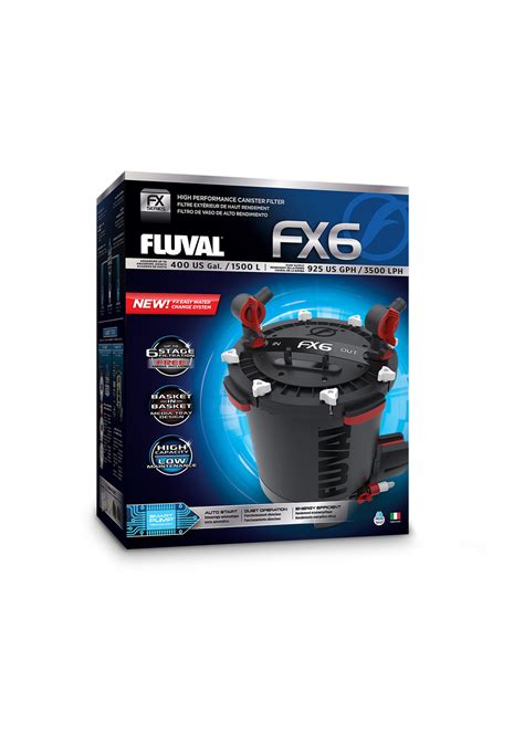 Fluval Canister Filter Fx6 The Hidden Reef Inc