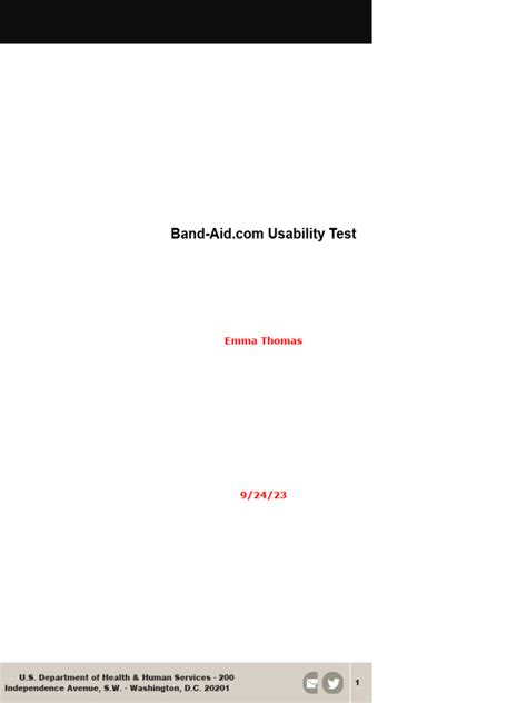 Usability Report Full Emma Thomas Pdf Usability Computing
