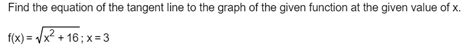 Solved Use F′xlimh→0hfxh−fx To Find The Derivative