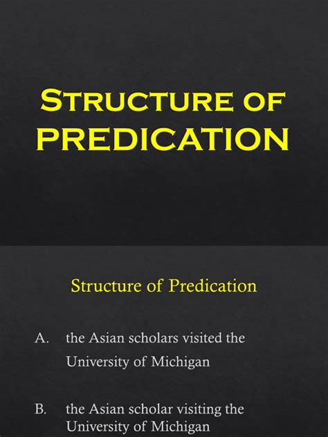 4 Structure Of Predication Pdf