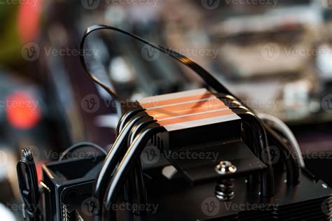 Computer Parts Of Processing Unit Close Up Stock Photo At Vecteezy
