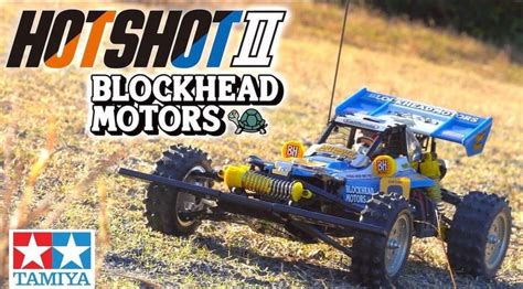 Tamiya Hotshot Ii Blockhead Motors 4wd Rc Car 58710
