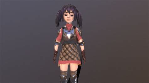 Girl For Toon Shader Unity Download Free 3d Model By Daniel Goe Girl For Toon Shader Unity Download Free 3d Model By Daniel Goe